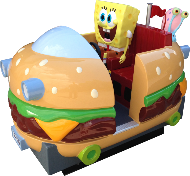 Spongebob Squarepants Kiddie Ride - Leisurematic