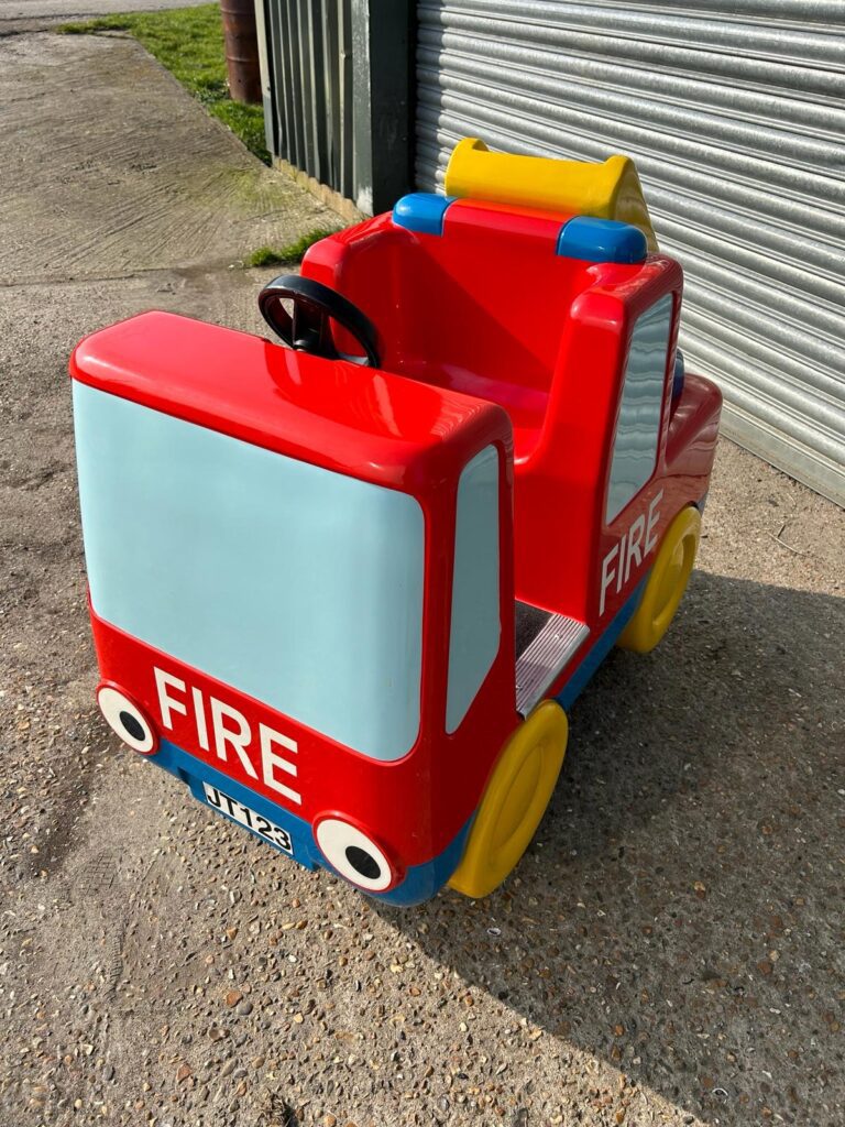 Fire Engine Kiddie Ride | Leisurematic